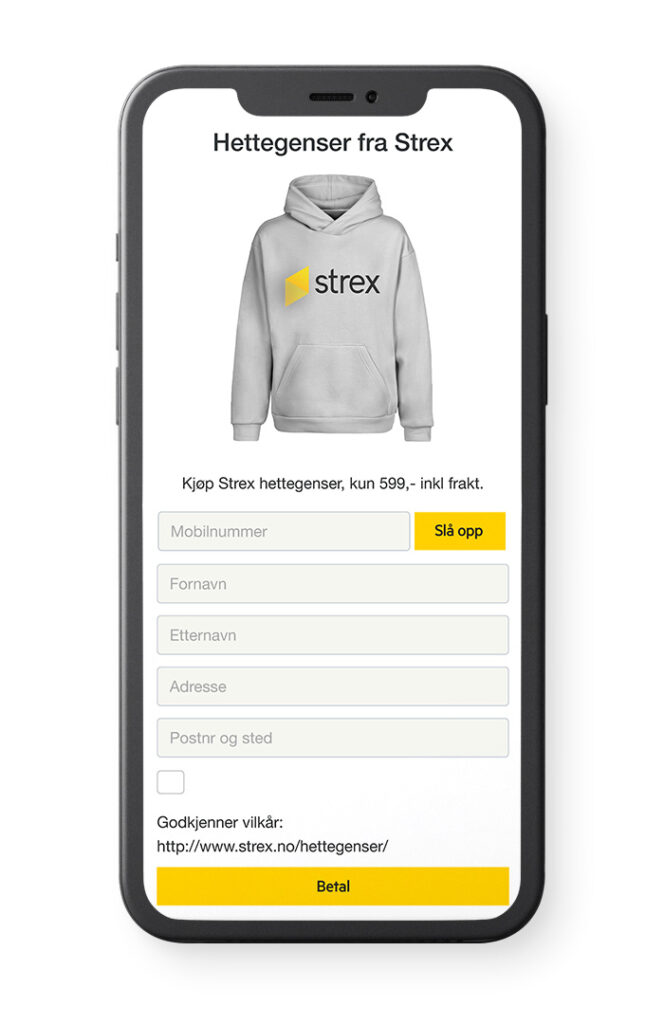 Strex Checkout | Strex for bedrift